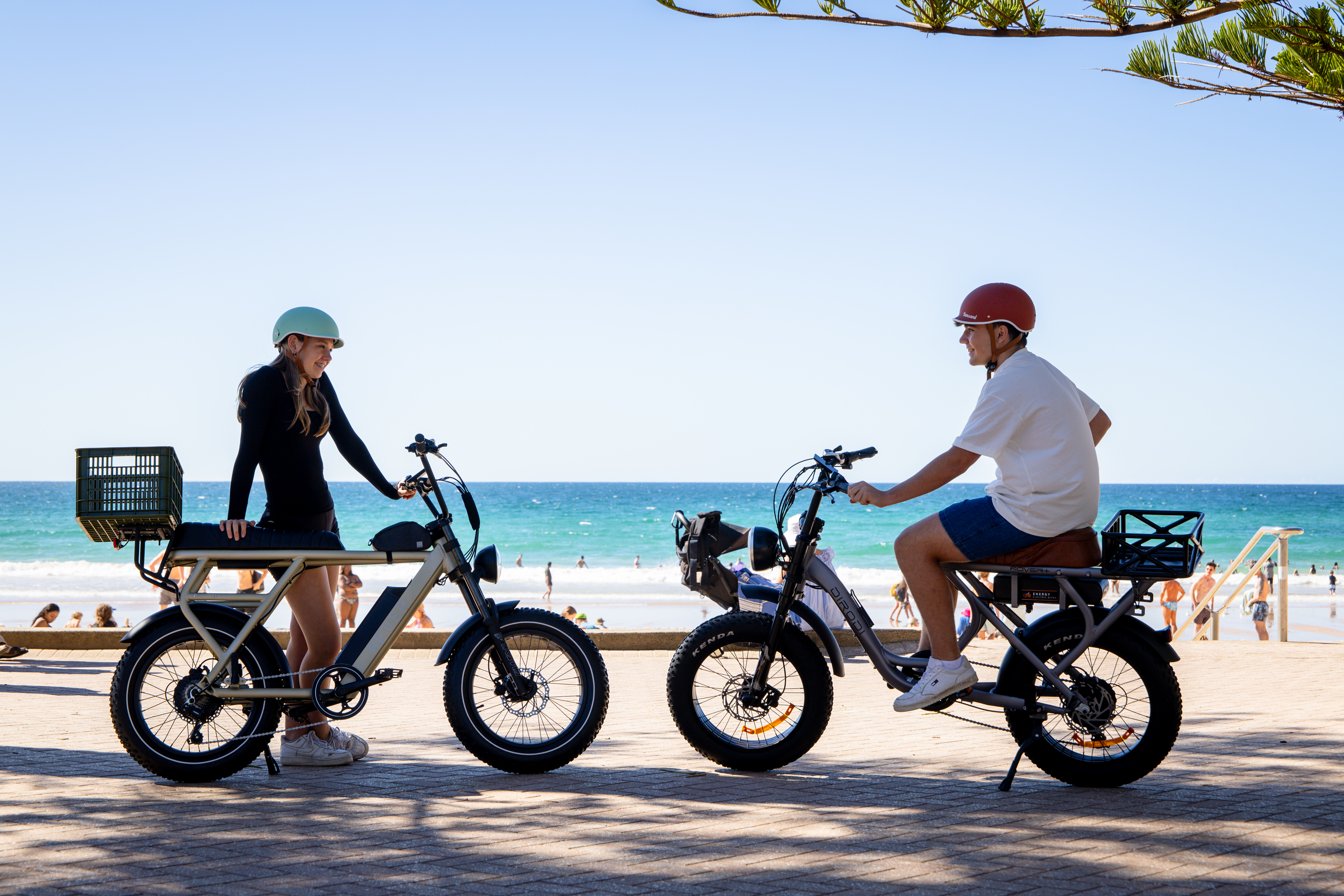 Electric bike beach store